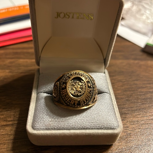 Jostens | Accessories | K Gold Jostens Desert Storm Commemorative Ring ...